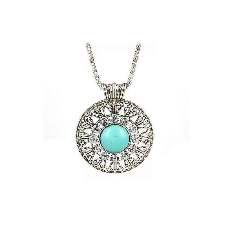 COLGANTE DE TURQUESA TIBETANA - Regalos Boga